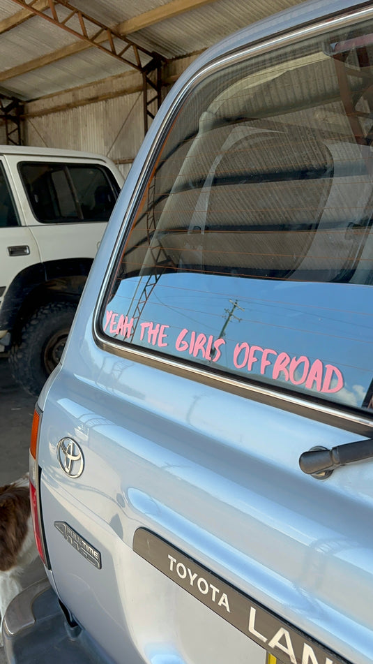 Yeah the Girls Offroad – YEAH THE GIRLS OFFROAD